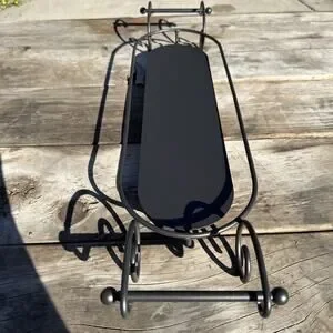Longaberger | Accents | Longaberger Black Wrought Iron Long Rectangular ...